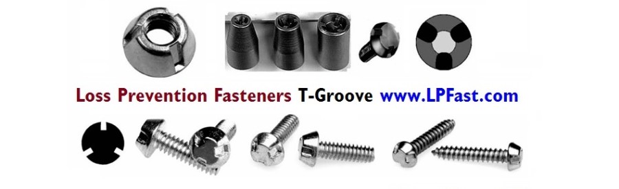 TGroove, Tri-Groove, Tampruf - Loss Prevention Fasteners