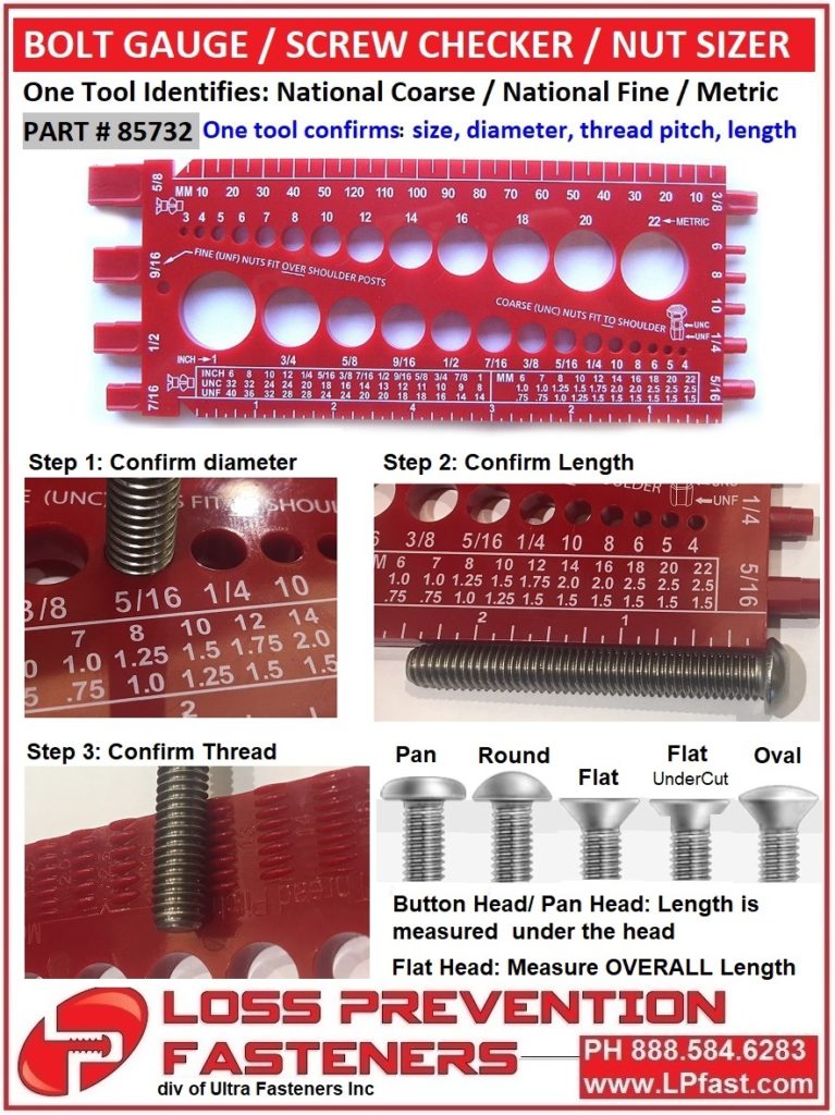 Tamper Proof/Security Tools - Loss Prevention Fasteners